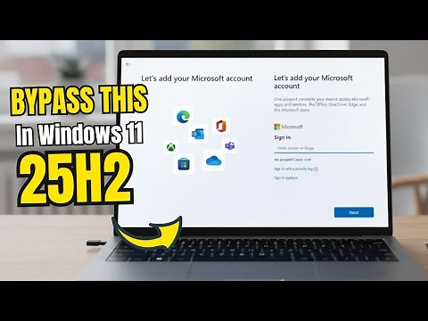 This CMD Command Still BYPASS Microsoft Account in Windows 11 25H2