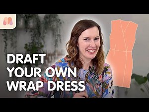 How to Pattern Draft | Wrap Dress | Step-by-Step Tutorial