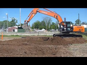 How To: Go Over A Trench With An Excavator