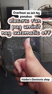 Electric fan repair Done by Haider's Electronics Repair Shop | Haider Alcantara