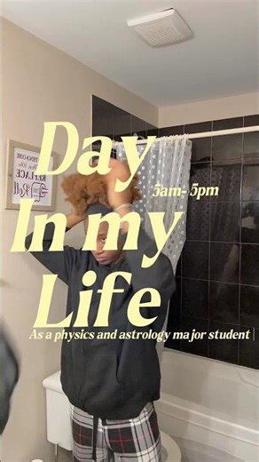 Day in the life of a physics major ✨👩🏾‍💻 #collegevlog #dayinmylife #studywithme #productiveday