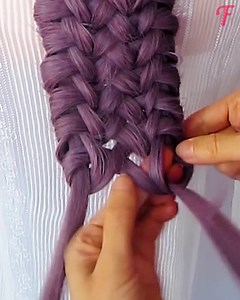 Braids hairstyle idea for long and straight hair | Fabiosa Digest