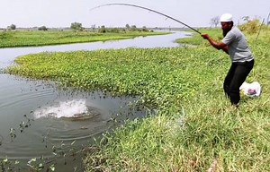 515K views · 8.4K reactions | Really amazing fishing in river side #fish #hook_fishing | Underground Hunter | Facebook