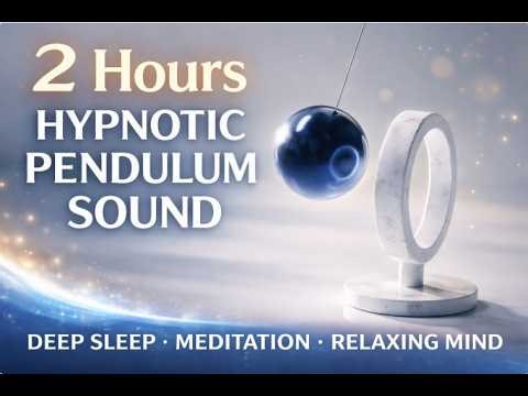 2 Hours Hypnotic Pendulum Sound | Deep Sleep, Meditation & Relaxing Mind
