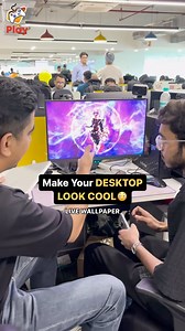 1.2M views · 69 reactions | Make your Desktop look cool with this app #office #officelaptop #livewallpaper #anime #animewallpaper #tips #tipsandtricks #laptoptips #windows #windowsapp #goku #reels #reelsinstagram #reelitfeelit (Office, Office Life, Live Wallpaper, Anime, Tips and Tricks, Windows Tips and Tricks, Reels) | Jagran Play | Facebook