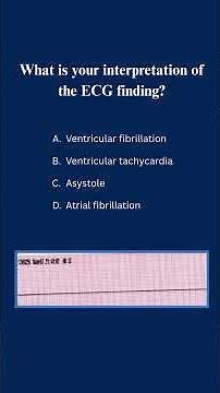 ACLS Practice Test Question 10 Answer Key #acls #reels #practicetest