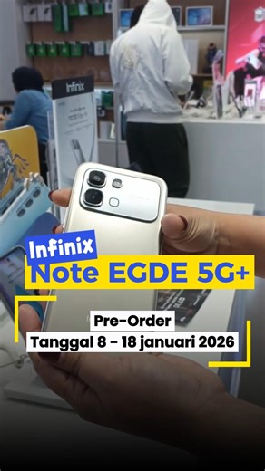 RESMI RILIS‼️ Infinix Note Edge 5G bawa chipset Dimensity 7100 🔥 #infinixnote60edge