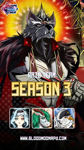 BLOOD MOON RPG - Raid Team Season 3 Season has been started, let's fight with every player. #bloodmoonrpg #furry #game | Blood Moon RPG