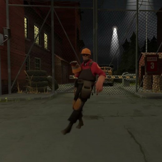 TF2 Engineer's Epic C-Walk Dance!