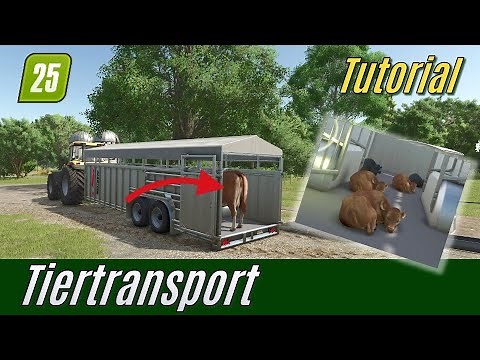 LS25 Tutorial: Animal Transport (for Beginners)
