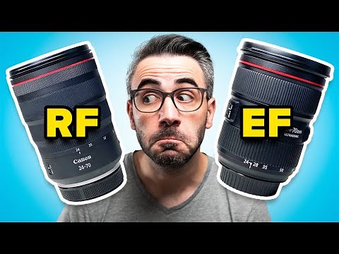 Canon RF 24-70mm f2.8 vs Canon EF 24-70mm f2.8 II
