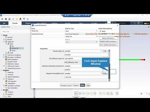 Magnetic Field Effect on Nanofluid, CFD Simulation, ANSYS Fluent Training