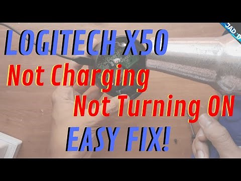 How to repair Logitech X50 Bluetooth speaker - not charging and not turning on