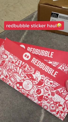 Redbubble Sticker Haul featuring Sarah Frank | Sarah's Sticker Collection