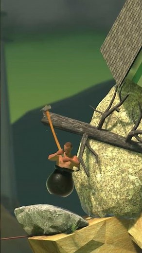 Getting over it🎮||Gameplay Getting over it 😱