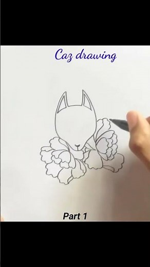 Menggambar Topeng Oni Rubah Jepang part 1 || how to draw japanese oni mask #art #drawingtutorial