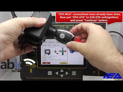 Mercedes W204 - W207 EIS - EZS All keys lost programming By Zed-Full Auto Key programmer