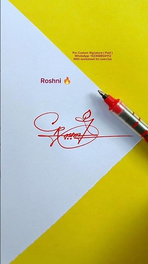 How to sign the letter R? #signature #howtosign #initials #shorts