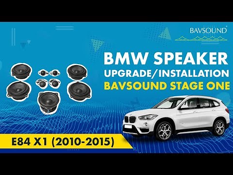 BMW Speaker Upgrade/Installation | E84 X1 (2010-2015) | BAVSOUND Stage One