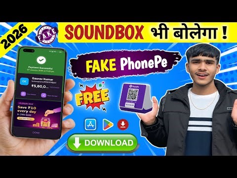 ✅ Fake Phone pe Apk Download | Fake Phonepe with sound Box 2025 | fake phonepe kaise download kare