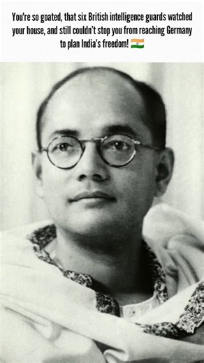 Yuvernance on Instagram: "On the night of 16 January 1941, Subhas Chandra Bose walked out of his Elgin Road house in Calcutta knowing that if he was caught, he would be imprisoned for life or executed. He was under strict British surveillance, with six intelligence guards posted outside his house because the colonial government already knew he was planning an armed rebellion against them. Bose left the house disguised as Mohammad Ziauddin, posing as a deaf and mute Pathan, while his nephew Sisir