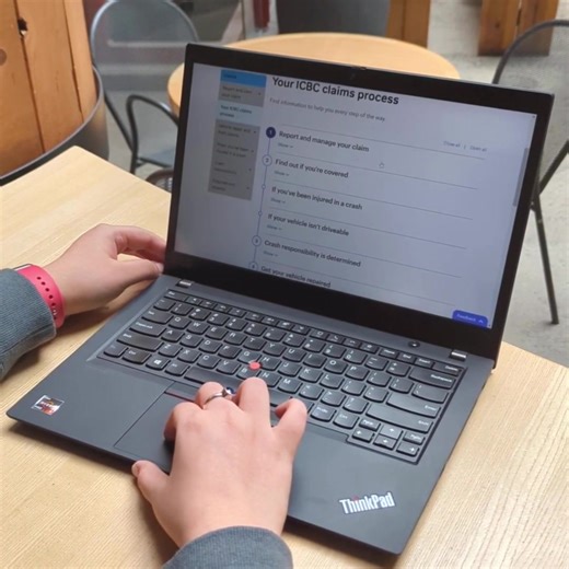 Not sure what to expect if you report a claim? There’s a new step-by-step overview of the claims process on icbc.com. Each step links to more info to help make the process easier. Find out more: http://ow.ly/Wn6H50N49yB | ICBC