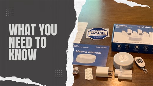 Watch Review - WiFi Door Alarm System, Wireless DIY Smart on Amazon Live