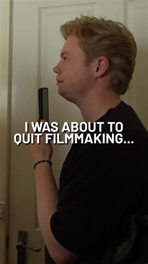 I didn’t know if I had a career... I spent months bouncing around different roles in the film industry—boom pole operator, gaffer, production assistant. I tried editing. I tried directing. My first time in the director’s chair was a disaster. Things went wrong left and right. The set felt off. The film itself? Shit. I kept asking myself: Is this what I REALLY want to do? I’m sure anyone who’s been in their 20s knows that feeling. That gnawing, panicked uncertainty of trying things, failing, and 