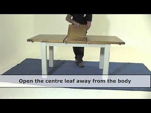 How to open and close an extension table