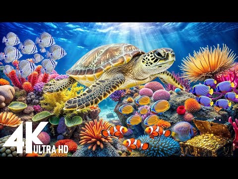 Underwater World 4K (ULTRA HD) – Marine Life, Sea Animals and Coral Reef with Ocean Sounds #2