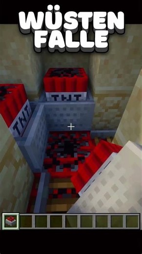 WÜSTENFALLE in MINECRAFT 👑 #minecraft #tutorial