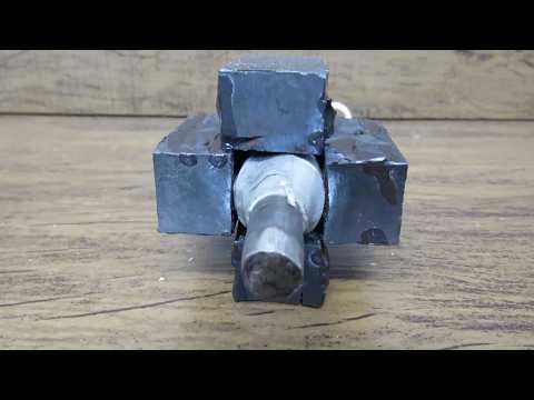 Generator With Washing Machine Motor and Speaker Magnets