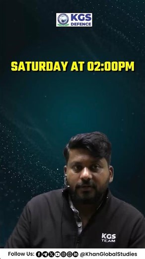 CAPF Aspirants! Saturday 2 PM – Big Announcement! 🚨🎯 #defenceaspirants #capf2026 #capfac #kgsdefence