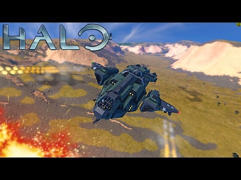 Space Engineers - HALO UNSC D77-TC Pelican