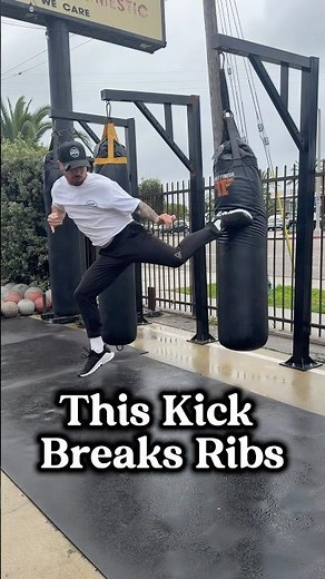 Spinning back kick set up