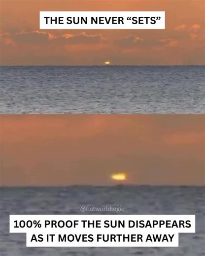 1.2K views · 17 reactions | crazy you can also see the mirroring effect below the apparent sun as it disappears above the false horizon  #youbetterstartwakingup | Jahaziel Isai Rodriguez | Facebook