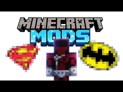 THE BEST SUPERHERO MODS in Minecraft! (2025)