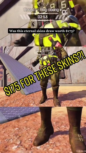 What do you think guys? $175 a bit much for these skins right?🪬#fyp #apexlegendsclips #apexmobile #apexlegendsmobile #apex #apexclips #tiktokpoll #apexmobileplays