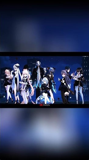 Perfect Team to Check In the Night City 🔥 #genshin #genshinimpact