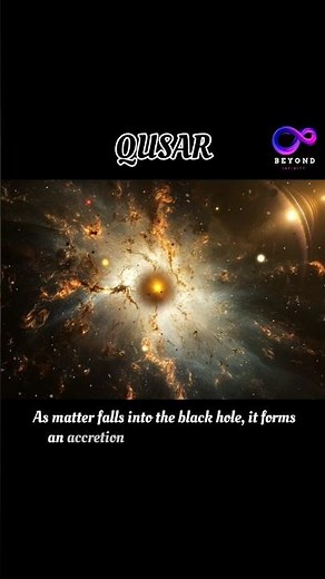 Quasar Explained ! 🌌 #Space #Shorts