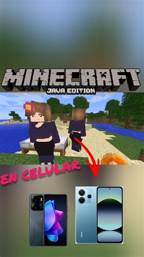 JUEGA MINECRAFT JAVA EN TU CELULAR #minecraft #android