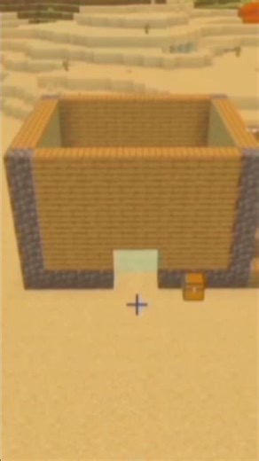 Como fazer uma casa de baú tutorial . #minecraft #tutorial