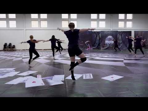 Inside Look at Across the Floor Exercises with AMP Winter Guard | 2023 WGI & DCI Preseason Road Trip