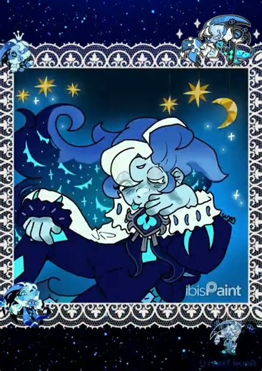 pfp commission for @TheEyeOfDeceit104 | shadow milk cookie speedpaint