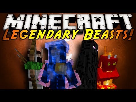 Minecraft Mod Showcase : LEGENDARY BEASTS!