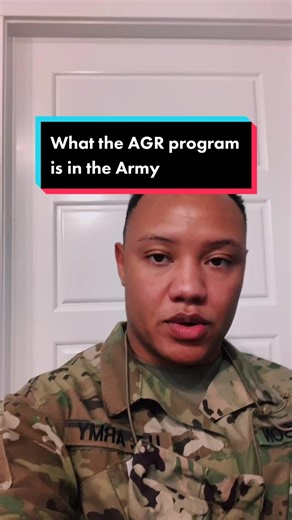 Understanding the AGR Program in the Army