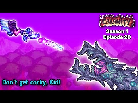 THE DEVOURER OF GODS (Hardest Boss Fight Yet)| Terraria Calamity Mod mage Let’s Play | S1 EP 20