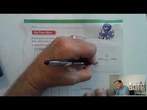 2nd Grade GO Math Lesson 6.1 Draw to Represent 3-Digit Addition pages 281-284