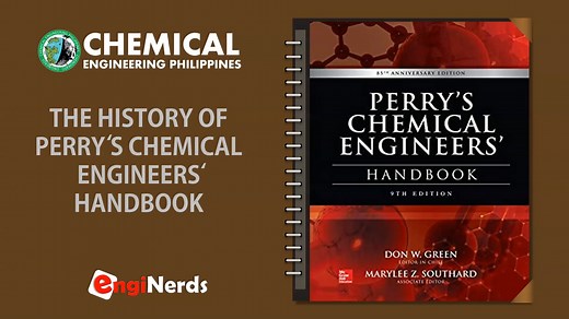 Learn the story behind the Perry's Chemical Engineers' Handbook | Chemical Engineering Philippines