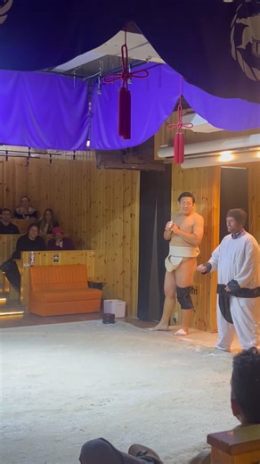 I was literally in the ring sparring with a Sumo wrestler! #SumoWrestling #SumoExperience #JapanTravel #MartialArts #TravelPhotography #TravelGram #PhotoOfTheDay #Wanderlust #InstaTravel #UniqueExperiences #AdventureTime #SportsPhotography #JapanCulture #BucketListMoments #TravelJapan | Nate Lambert